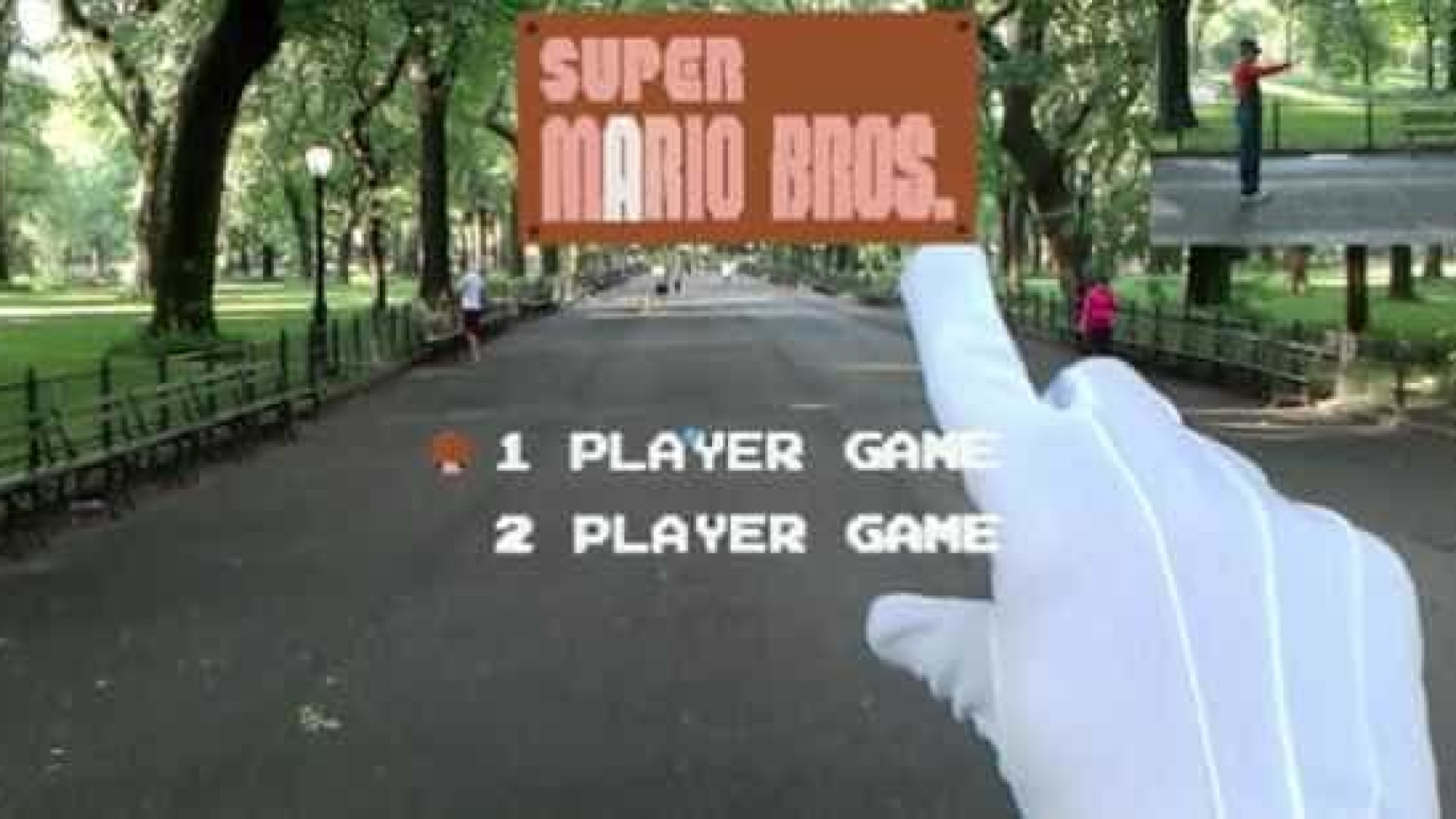 Game 'Super Mario' agora na vida real