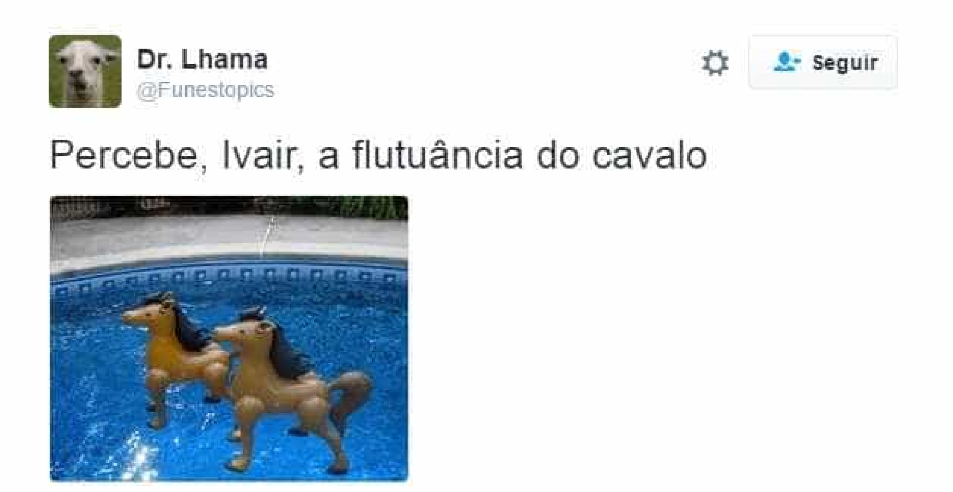 Saiba a história do meme 'Percebe, Ivair, a petulância do cavalo'